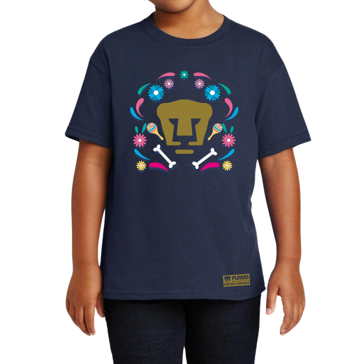 Playera Niños Pumas UNAM Edición Especial Día de Muertos Festividad ...